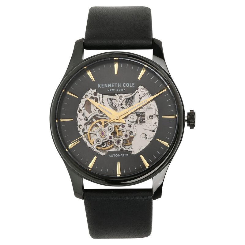 Buy Online Kenneth Cole Automatic Black Dial Watch for Men ...