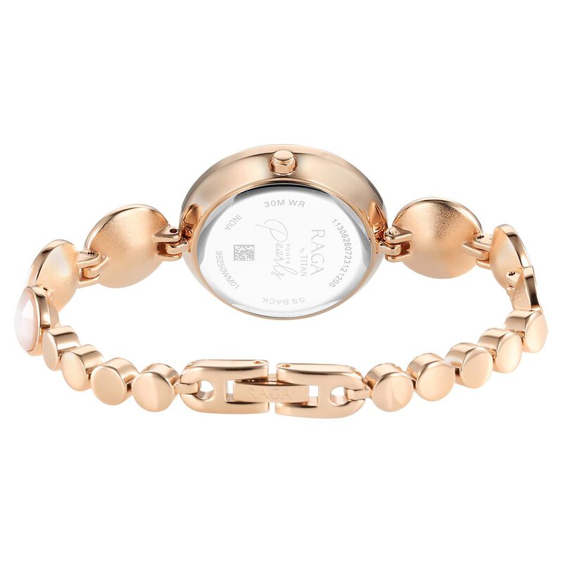 Buy Online Titan Raga Power Pearls Quartz Analog Mother Of Pearl Dial ...