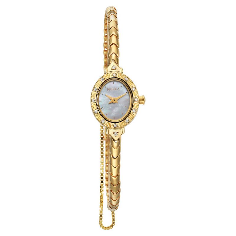 Buy Online Nebula By Titan Quartz Analog Mother Of Pearl Dial 18 KT ...