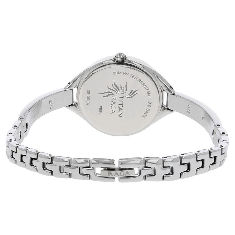 Buy Online Titan Quartz Analog with Date Silver Dial Metal Strap Watch ...