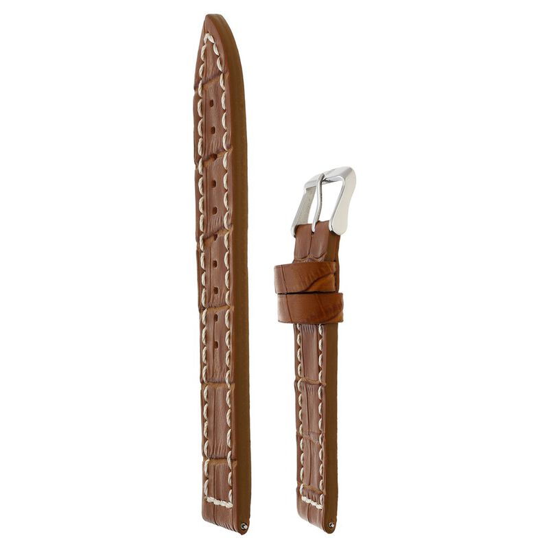 Buy Online 22 mm Tan Genuine Leather Strap for Men - nf103037022sq | Titan