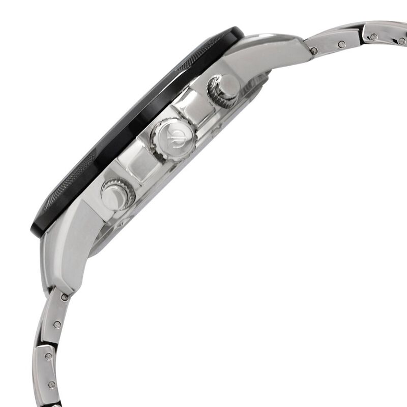 Buy Online Titan Ceramics Black Dial Chronograph Stainless Steel and ...