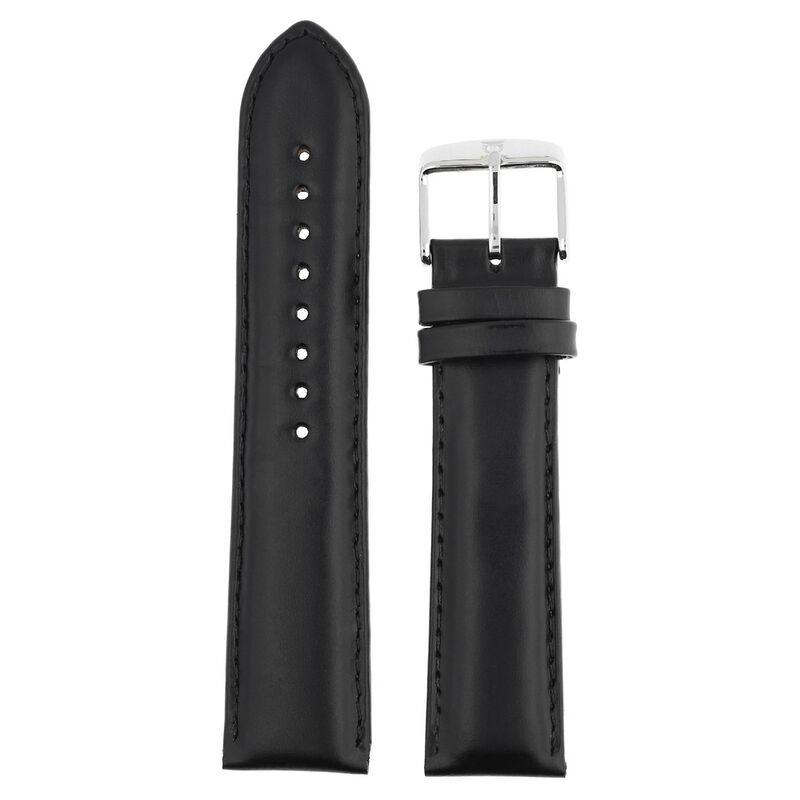 Buy Online 22 mm Black Genuine Leather Straps for Men - nf1518015022s ...
