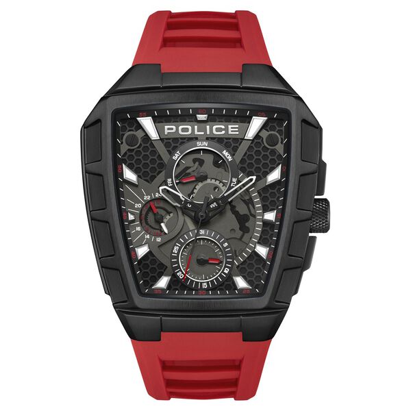 Buy Online Police Men's Tough Gear KL Rahul Edition Multifunction Watch ...