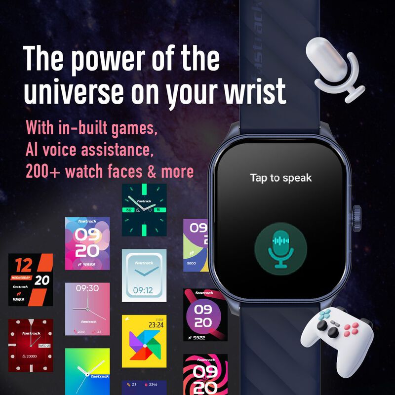 Buy Online Fastrack Reflex Power|1.96" Super AMOLED Arched Display ...