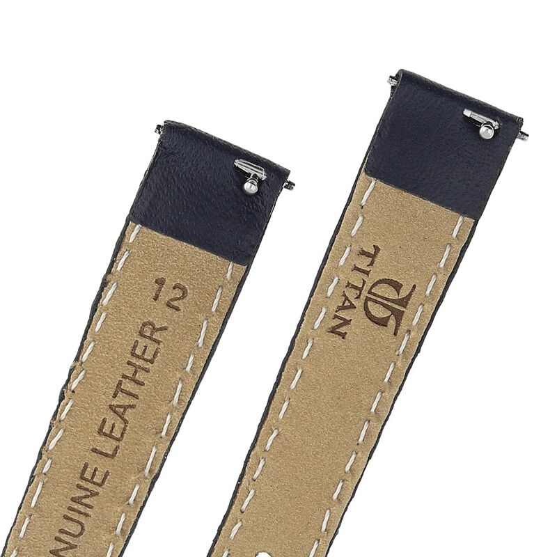 Buy Online 12 mm Genuine Leather Straps for Women - 101018012sq/p | Titan