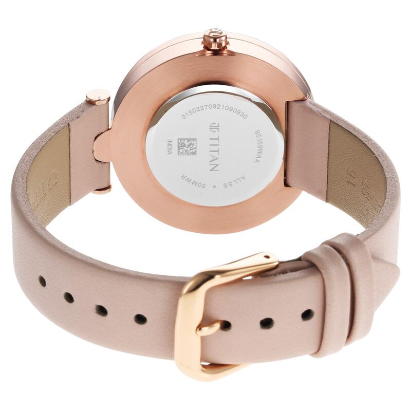 Buy Online Titan Purple Unending Beauty Quartz Analog Mother Of Pearl ...