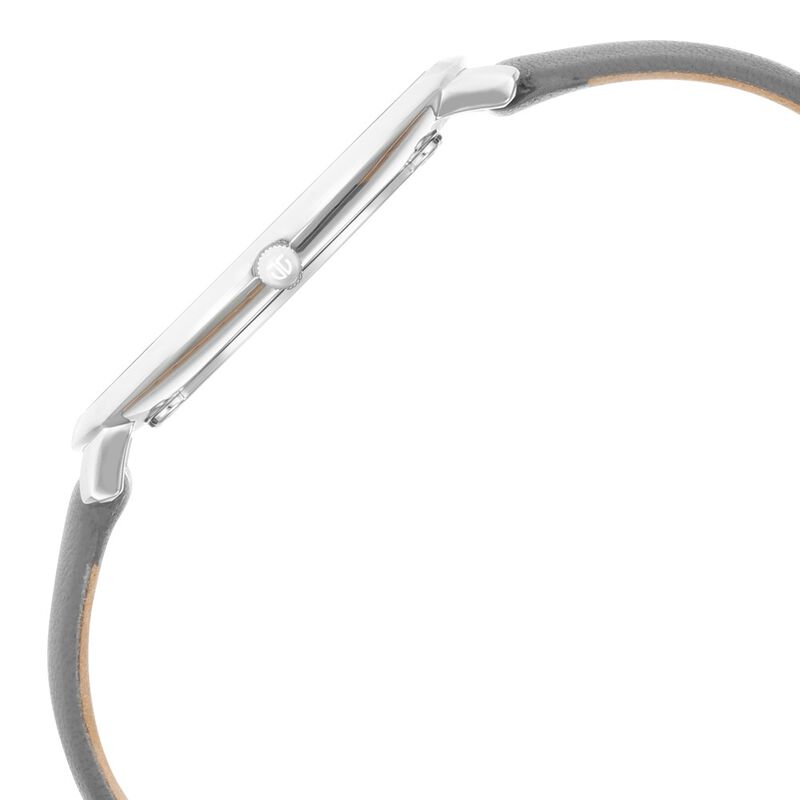 Buy Online Titan Women Edge Black Dial Black Leather Strap Watch ...