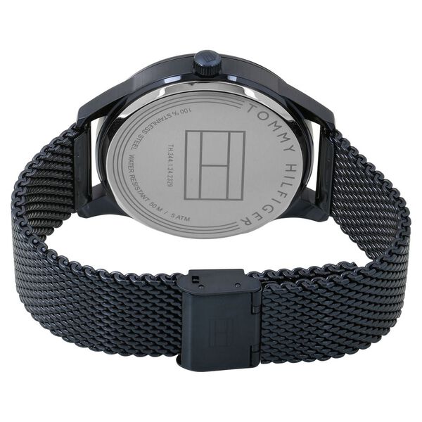 Buy Online Tommy Hilfiger Quartz Multifunction Blue Dial Metal Strap ...