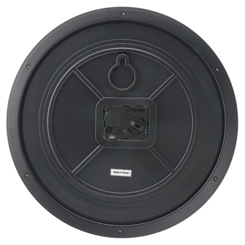 Buy Online Titan White Slim Wall Clock with colour changing hour hands ...