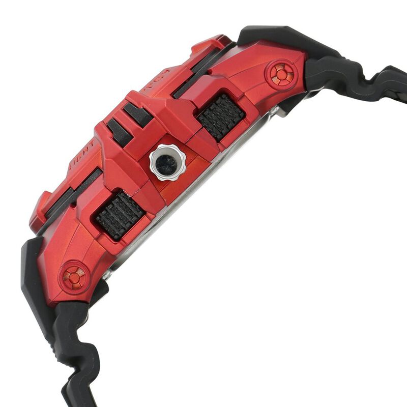 Buy Online SF Quartz Analog Digital Black Dial Plastic Strap Watch for ...