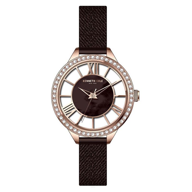 Buy Online Kenneth Cole Quartz Analog Mother Of Pearl Dial Stainless