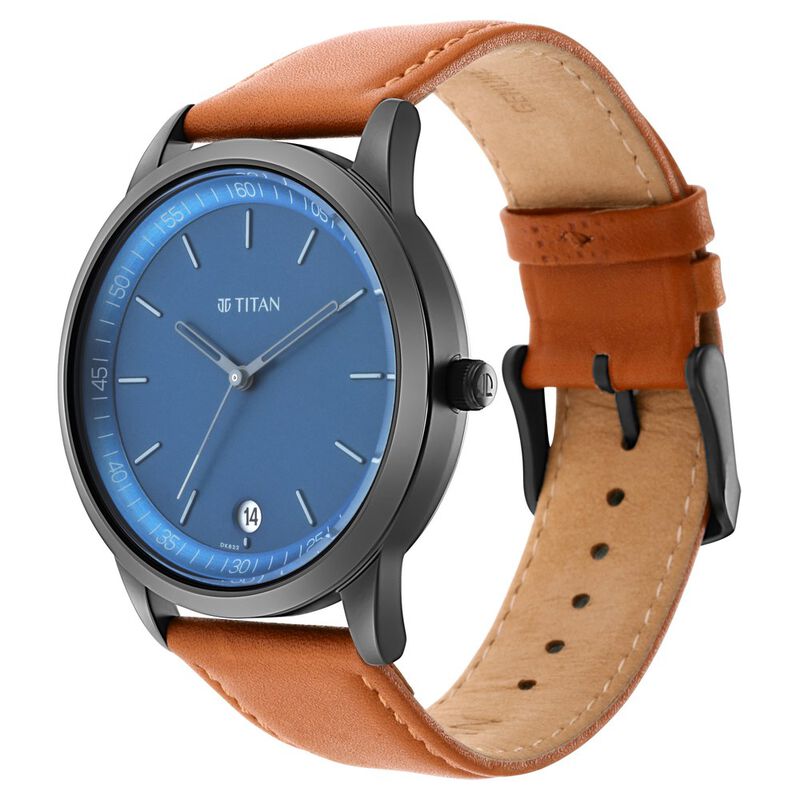 Buy Online Titan Men's Timeless Style Watch: Refined Anthra Dial and ...