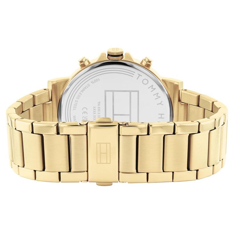 Buy Online Tommy Hilfiger Quartz Multifunction Black Stainless Steel ...