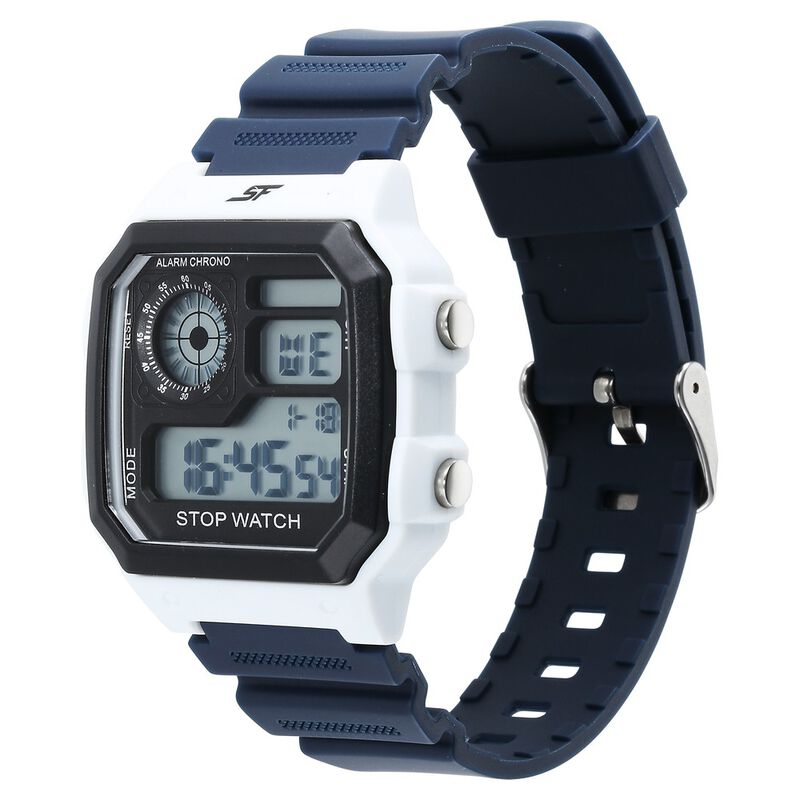 Buy Online SF Hexa Digital Dial Unisex Watch With Polyurethane Strap ...