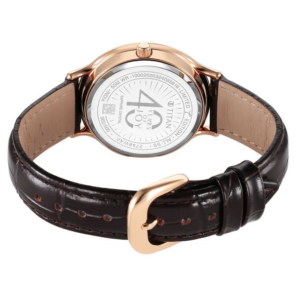 Buy Online Titan 40 years Quartz Multifunction with Moon Phase Silver ...