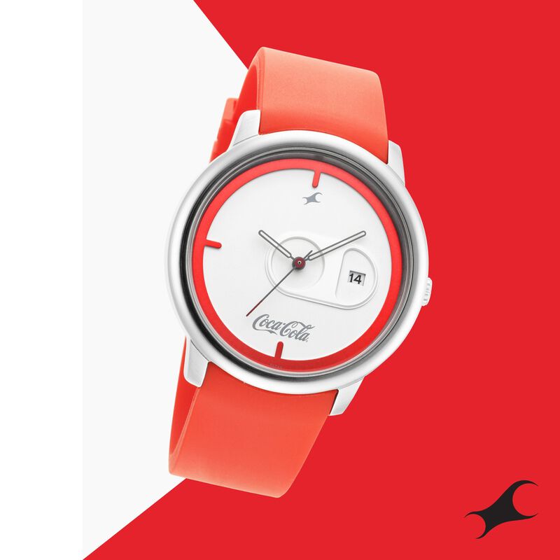Buy Online Fastrack Coca Cola Edition By Fastrack Quartz Analog with ...