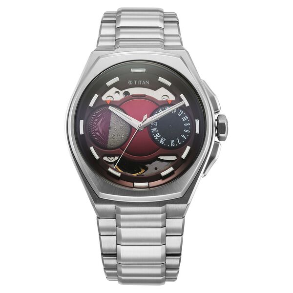 Buy Online Titan Caelum Titanium Automatic Multifunction - Stellar ...