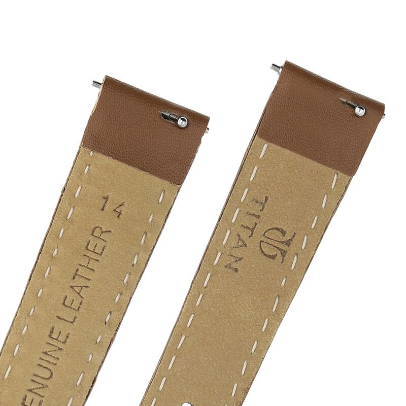 Buy Online 14 mm Brown Genuine Leather Straps for Women - 101017014sq/p ...