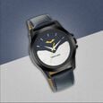 Buy Online Fastrack Batman Quartz Analog Black Dial Leather Strap Watch ...