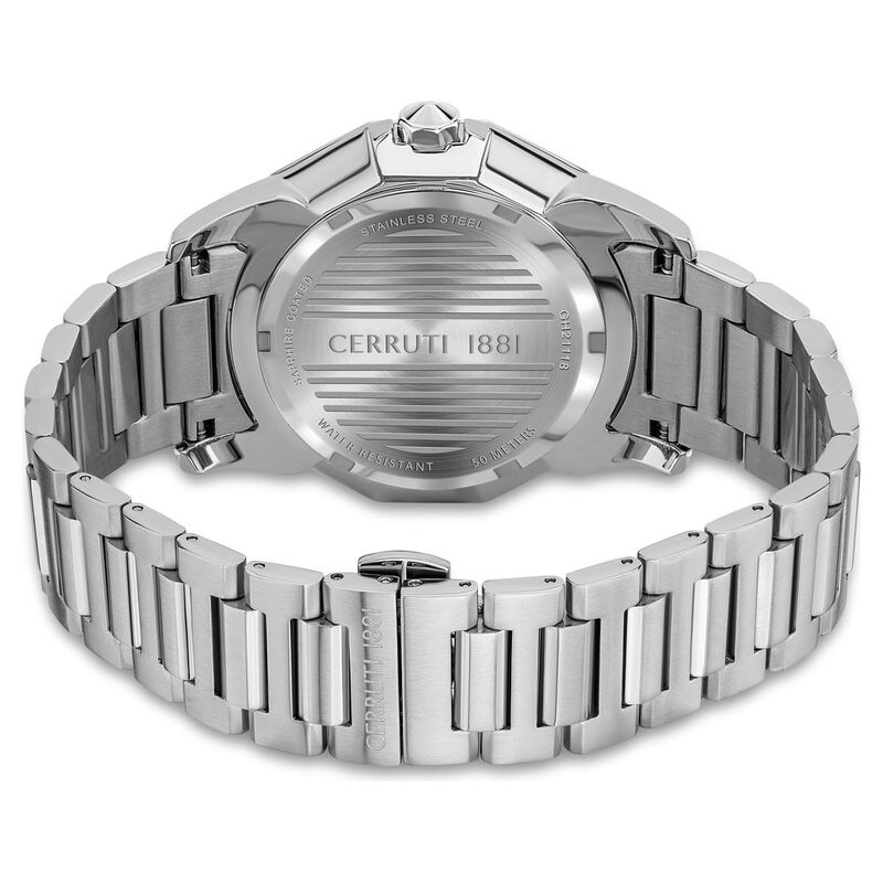 Buy Online Cerruti 1881 Blue Dial Stainless Steel Strap Watch for Men ...