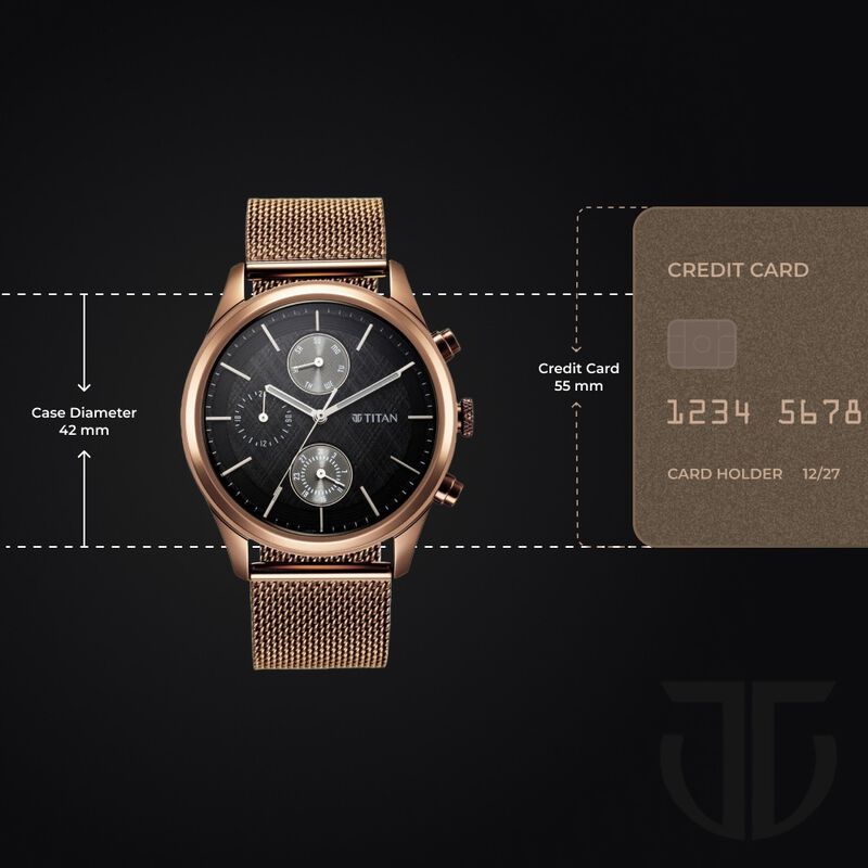 Buy Online Titan Neo Splash Black Dial Quartz Analog with Date ...