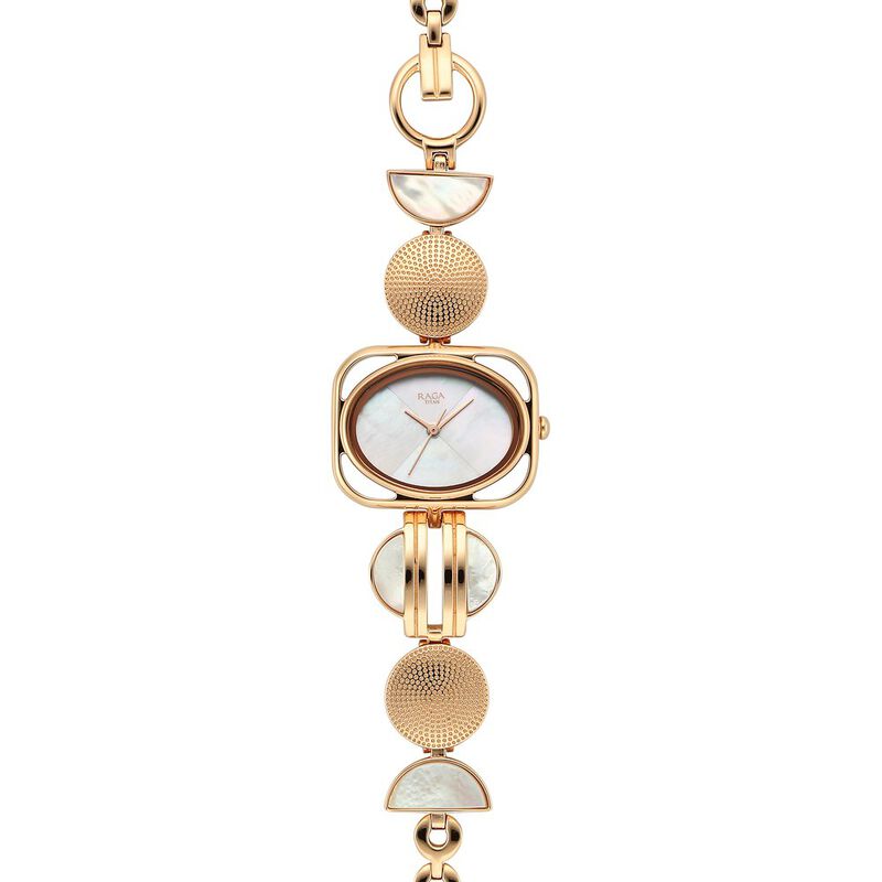 Buy Online Titan Raga Power Pearls Quartz Analog Mother Of Pearl Dial ...