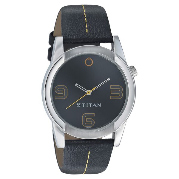 Buy Online Titan Quartz Analog Silver Dial Watch for Men - ne1584sl01c ...