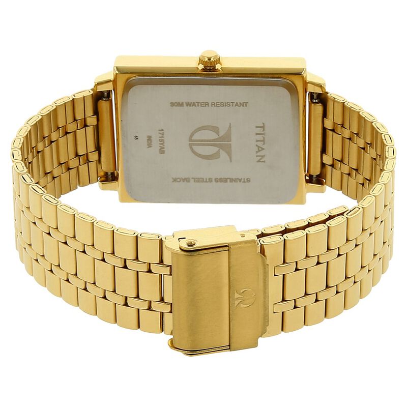 Buy Online Titan Analog with Date Silver Dial Quartz Stainless Steel ...