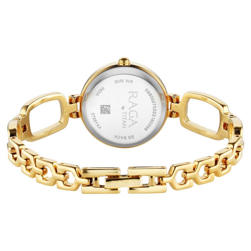 Buy Online Titan Raga Champagne Dial Watch for Women - 2725ym01 | Titan