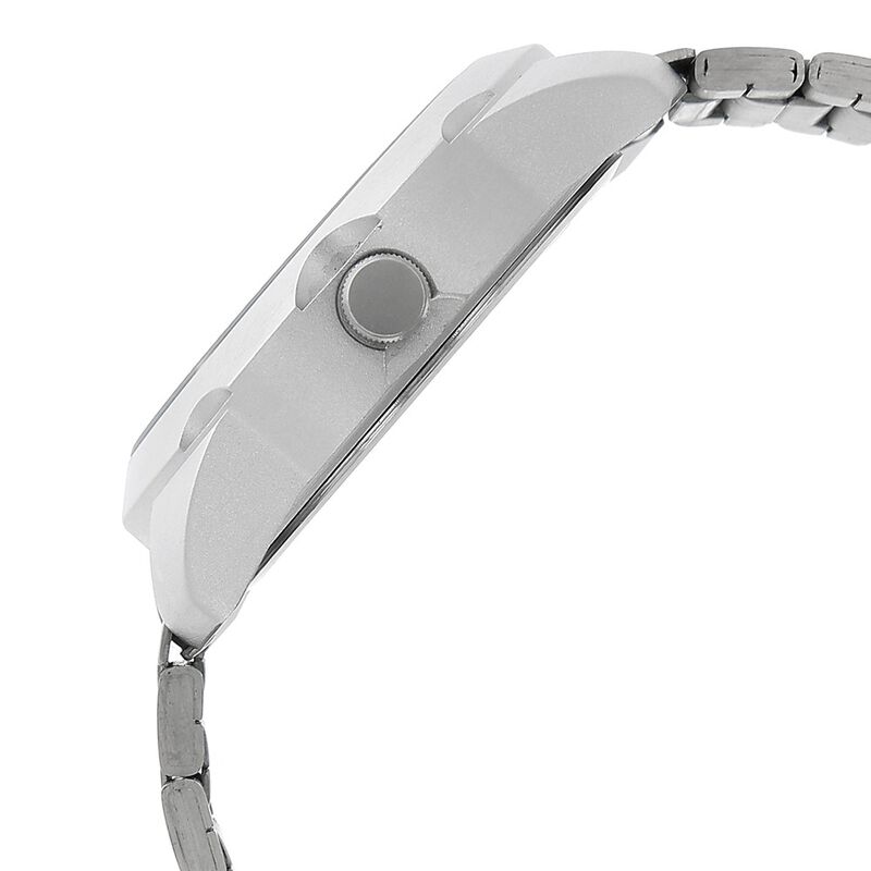Buy Online Fastrack Quartz Analog Silver Dial Stainless Steel Strap ...