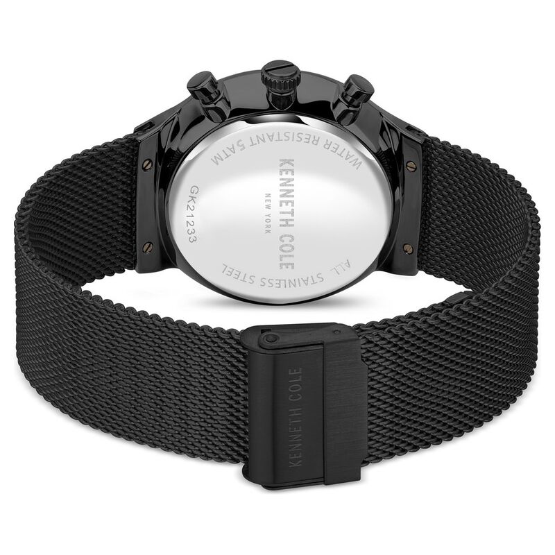 Buy Online Kenneth Cole Grey Dial Stainless Steel Strap Watch For Men ...