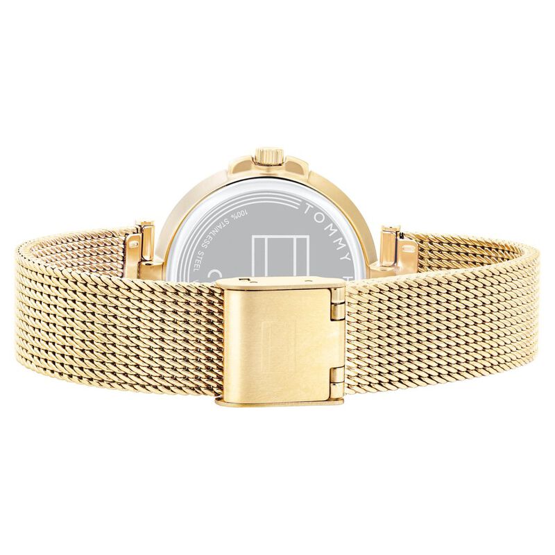 Buy Online Tommy Hilfiger Quartz Analog Beige Dial Stainless Steel ...