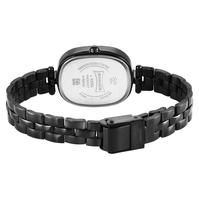 Buy Online Sonata Utsav Black Dial Watch for Women - ns8168nm01 | Titan
