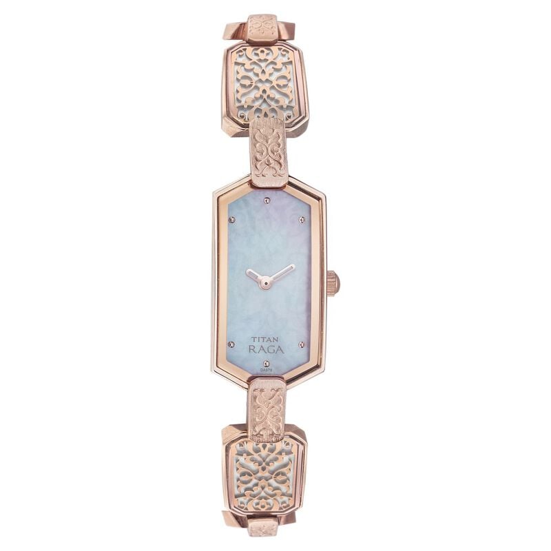 Buy Online Titan Quartz Analog Mother Of Pearl Dial Watch for Women ...