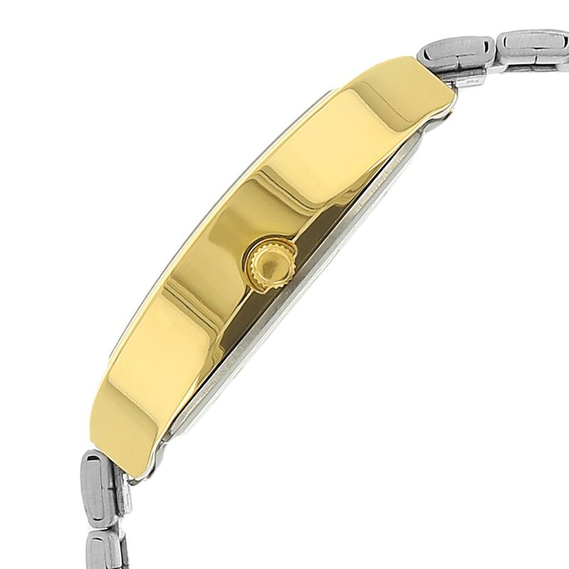 Buy Online Titan Analog with Date White Dial Stainless Steel Strap ...