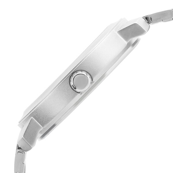 Buy Online Fastrack Quartz Analog Silver Dial Stainless Steel Strap ...