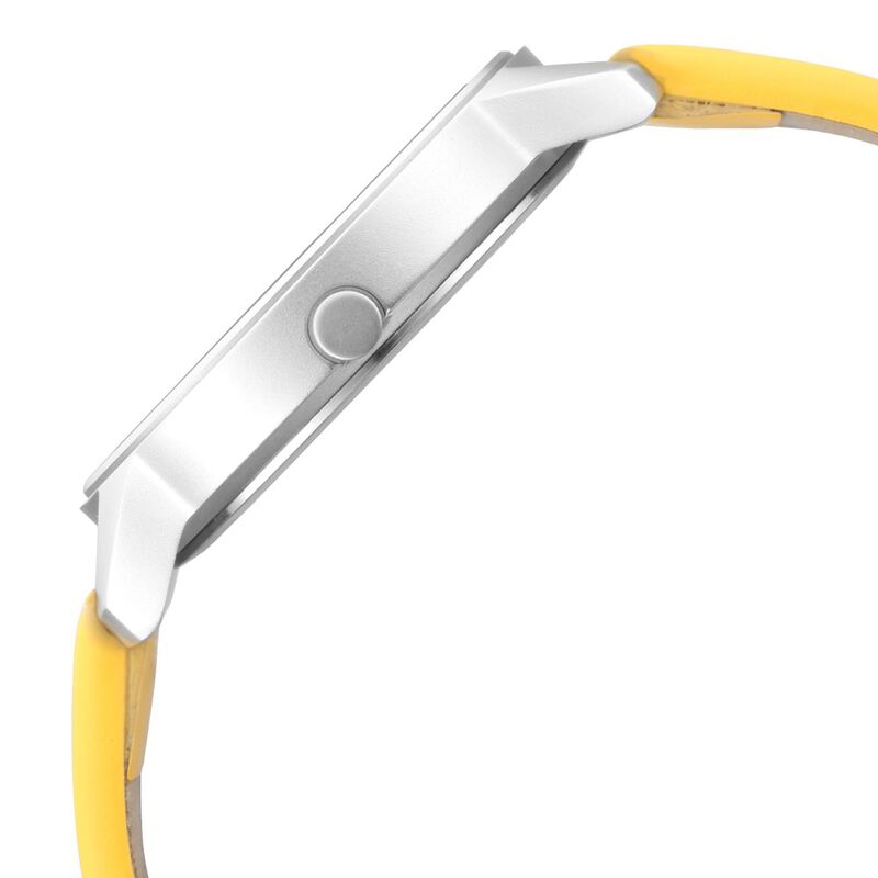 Buy Online Fastrack Wear Your Look Quartz Analog Grey Dial Leather ...