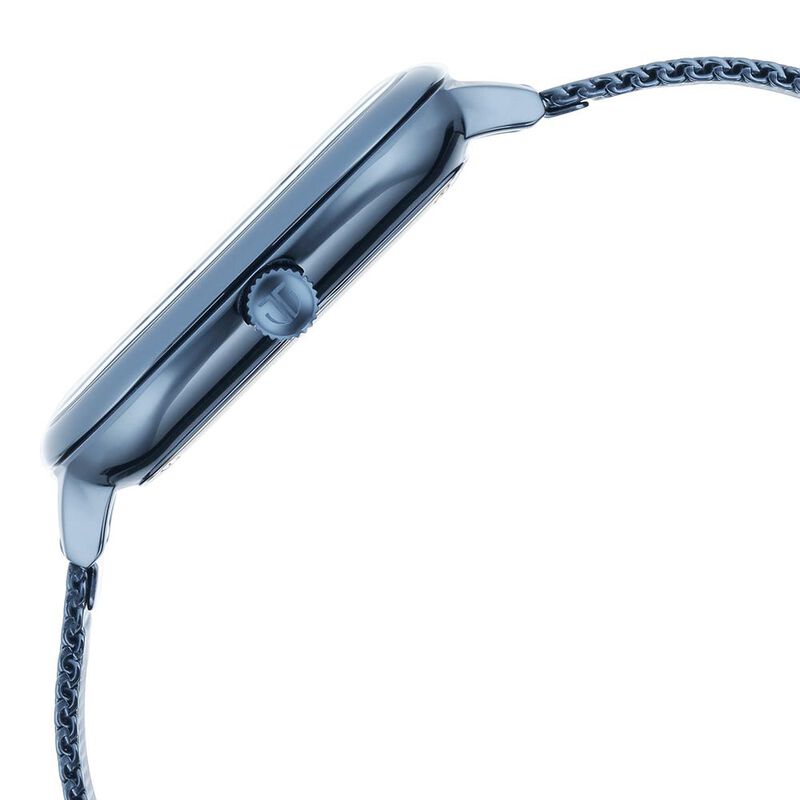 Buy Online Titan Avant Garde Blue Dial Quartz Multifunction Stainless ...