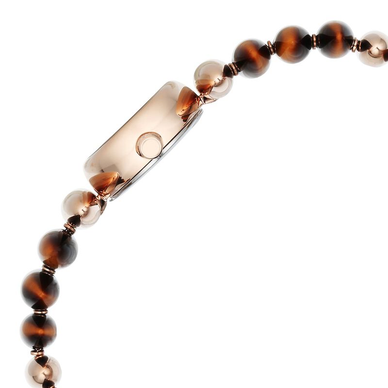 Buy Online Titan Raga New You Quartz Analog Tiger Eye stone Strap Watch ...