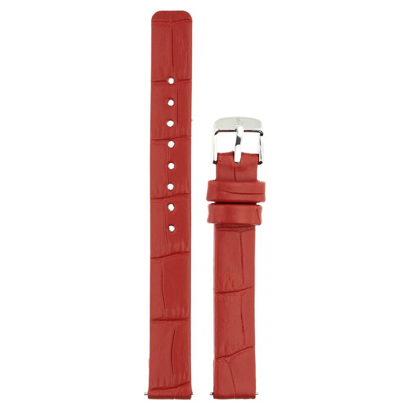 Buy Online 10 mm Red Genuine Leather Strap for Women - nf113102010sq ...