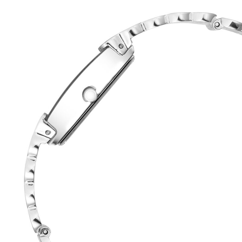 Buy Online Titan Raga Silver Mother Of Pearl Analog Sterling Silver ...