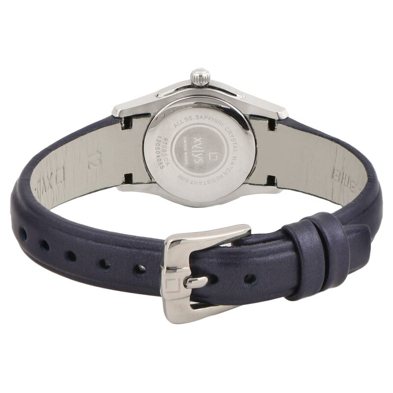 Buy Online Xylys Quartz Analog White Dial Leather Strap Watch for Women ...