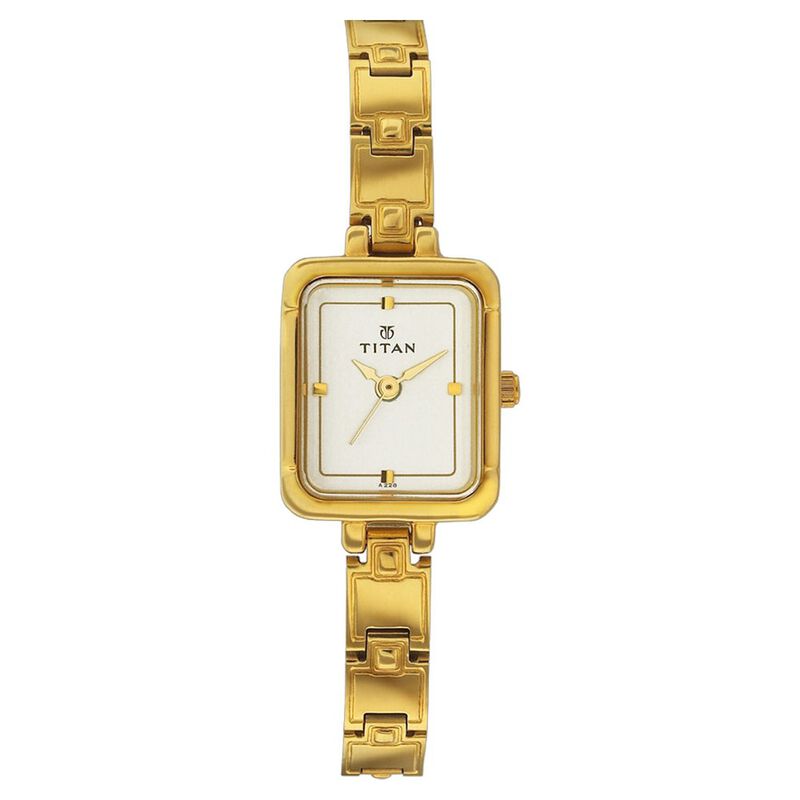Buy Online Titan Quartz Analog Silver Dial Watch for Women - nc2421ym01 ...