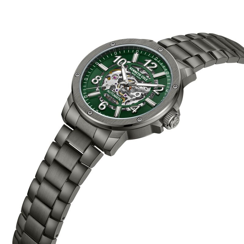Buy Online Kenneth Cole Green Dial Automatic Watch for Men ...
