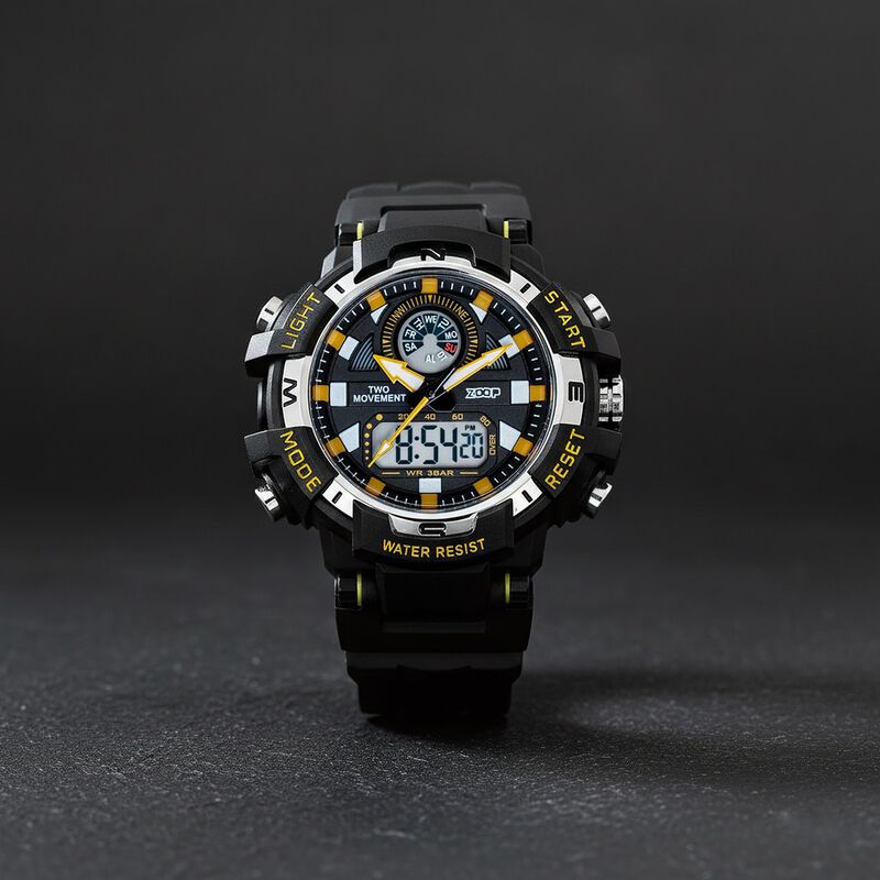 Buy Online Zoop Bolt Ana Digi Watch with Black and Yellow Multi Color ...