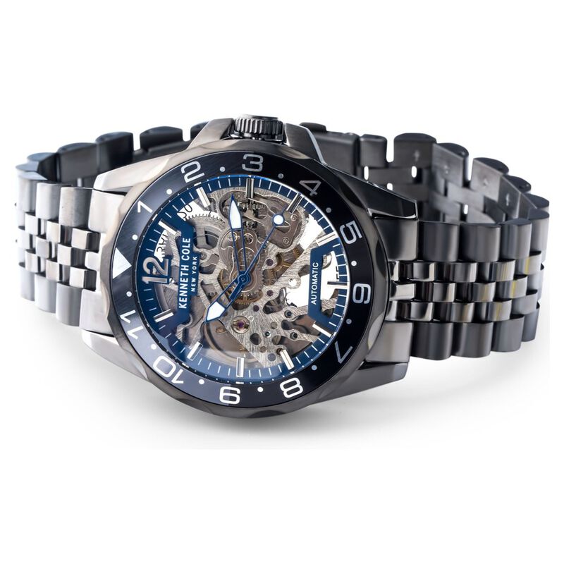 Buy Online Kenneth Cole Blue Dial Automatic Watch for Men ...