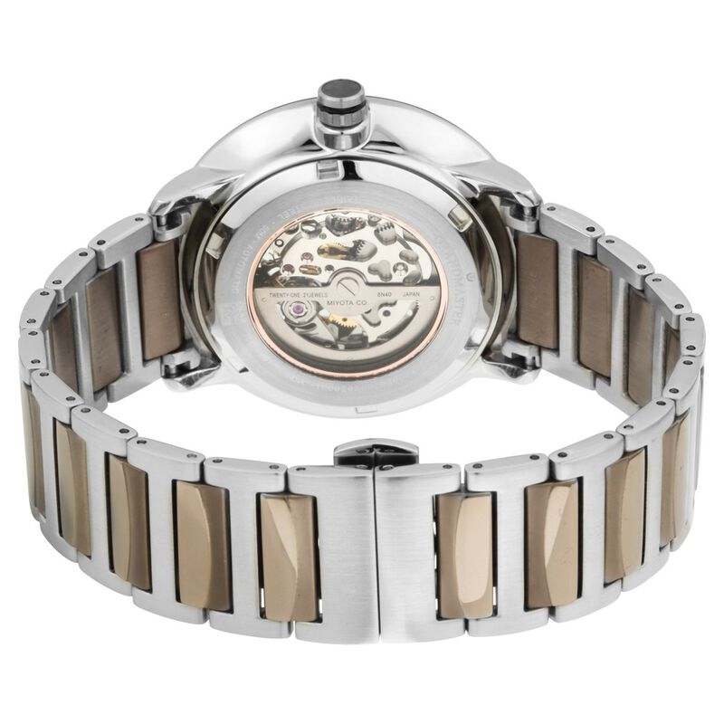 Buy Online Titan Grandmaster Anthracite Dial Automatic Stainless Steel ...