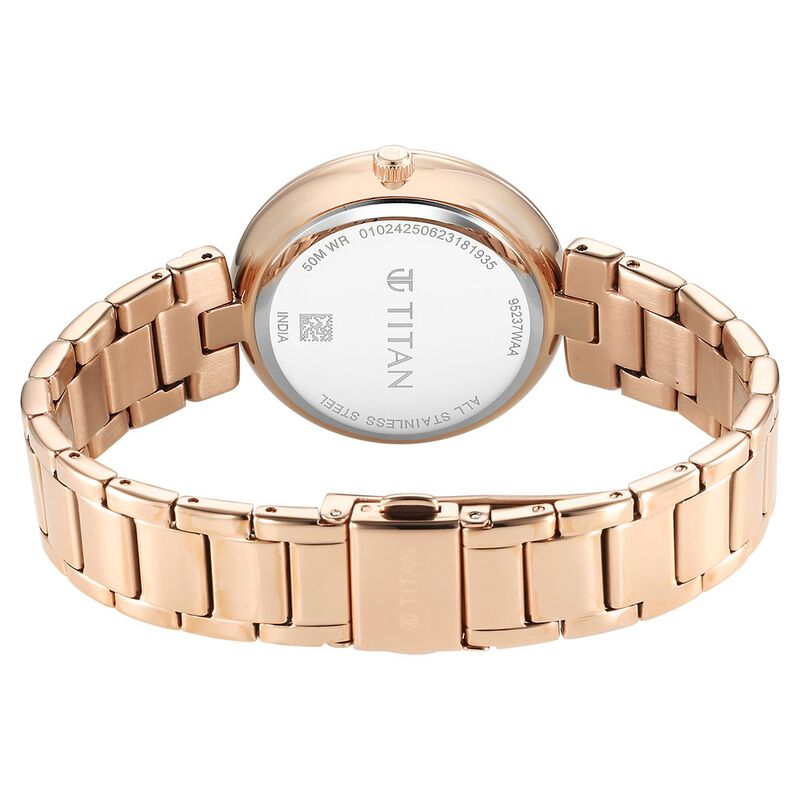 Buy Online Titan Purple Style Up Quartz Analog Mother Of Pearl Dial ...