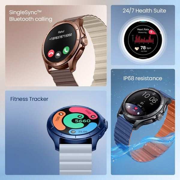 Buy Online Titan Evoke Smartwatch 1.32" inch AMOLED Display with AOD ...